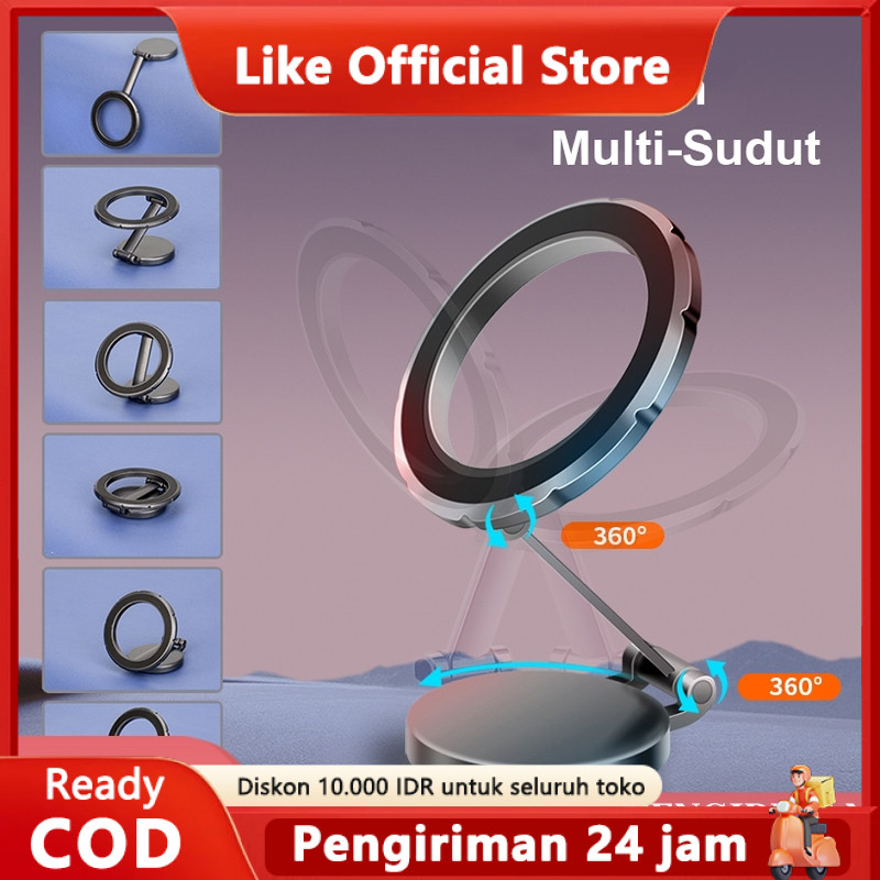 Jual 【Ready stock】Stand Fold Magnet Car Holder 360° Rotation Bisa ...