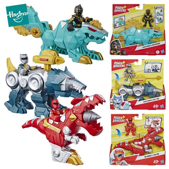 Jual Original Hasbro Playskool Power Rangers Action Figure Red Ranger T ...