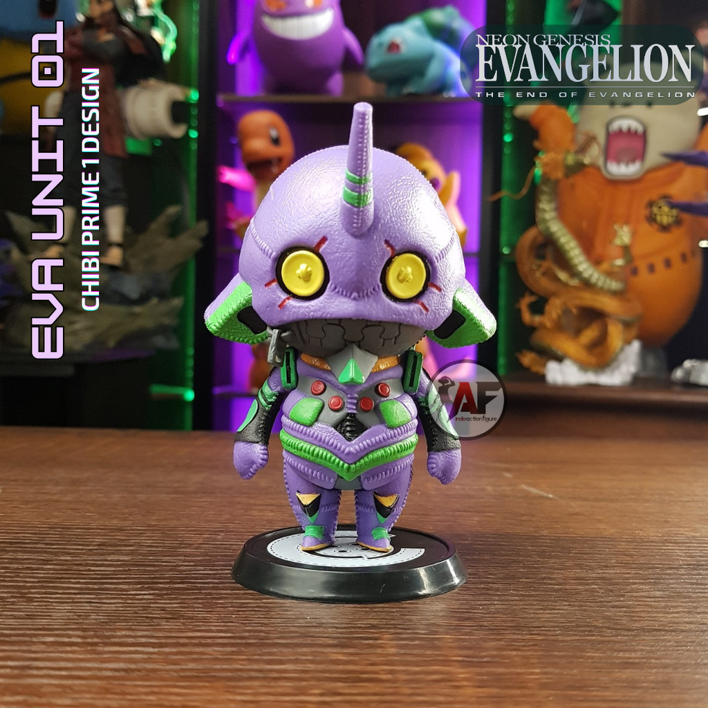 Jual Action figure Evangelion Neon genesis EVA 01 CHIBI PRIME | Shopee ...