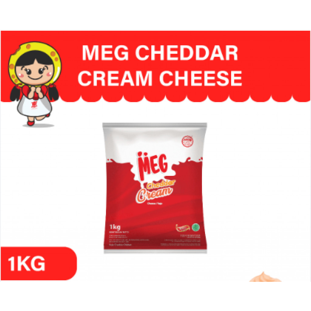 Jual MEG Cheddar Cheese 1kg | Shopee Indonesia