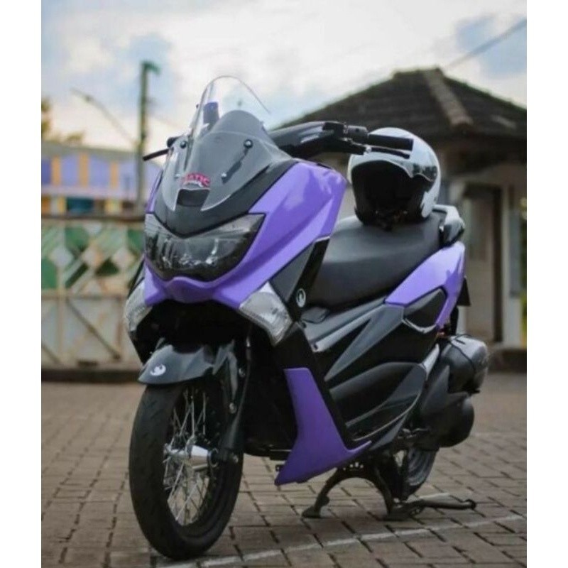 Jual stiker skotlet motor warna ungu taro | Shopee Indonesia