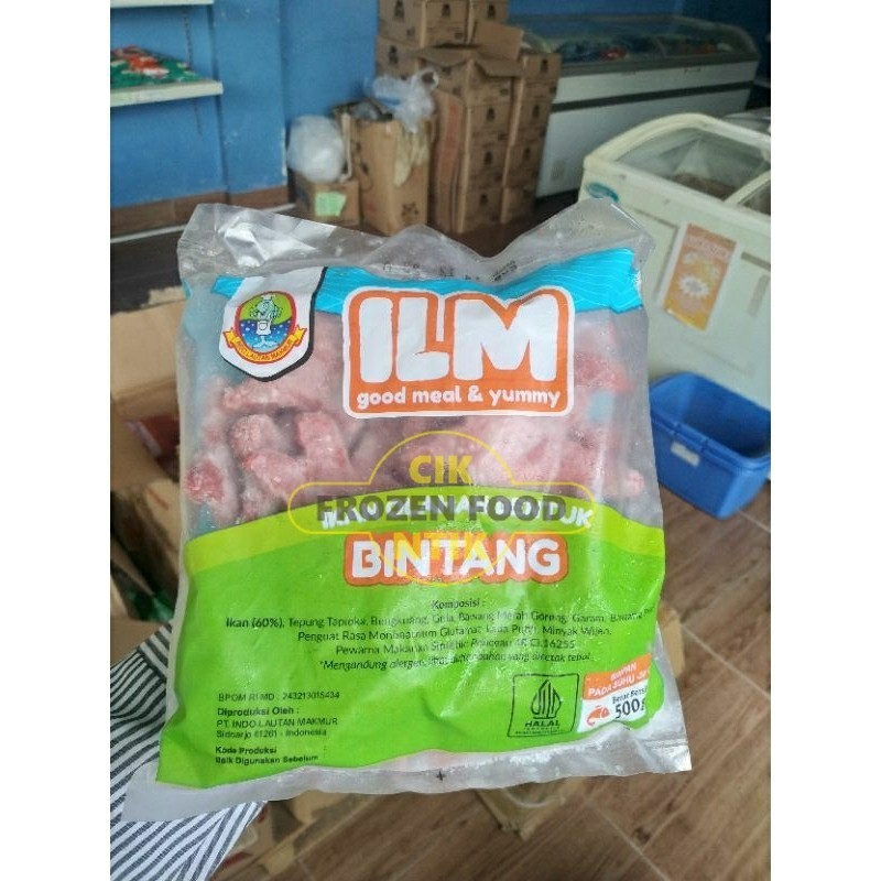 Jual ILM Ikan bentuk bintang 500g Frozen Food Cik Ntik Jambi | Shopee ...