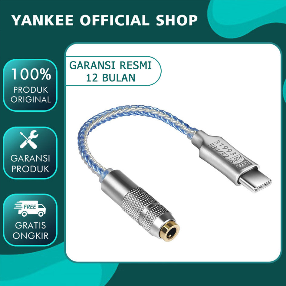 Jual DAC CX31993 CONEXANT USB Type C to 3.5mm Audio Adaptor Hires DAC | Shopee Indonesia