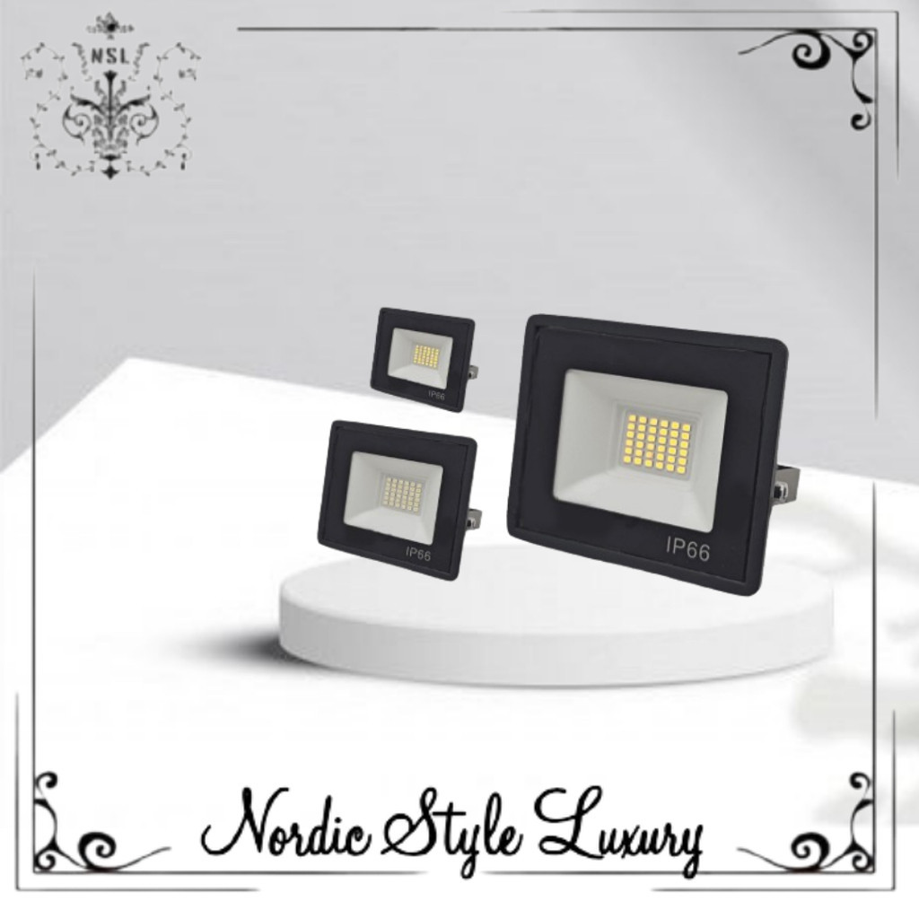 Jual NORDIC STYLE LUXURY Lampu Sorot LED 20W 30W 50W 100W 200W 400W Outdoor | Shopee Indonesia