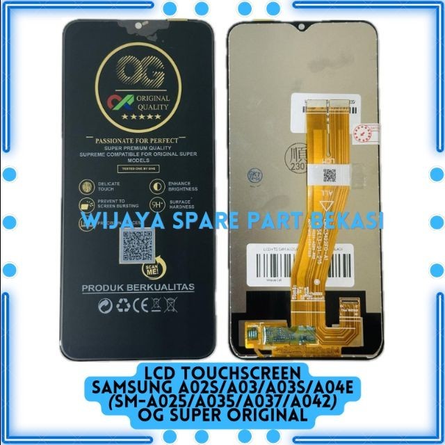Jual LCD TOUCHSCREEN SAMSUNG A02S/A03/A03S/A04E OG SUPER ORIGINAL (SM-A025/A035/A037/A042 ...