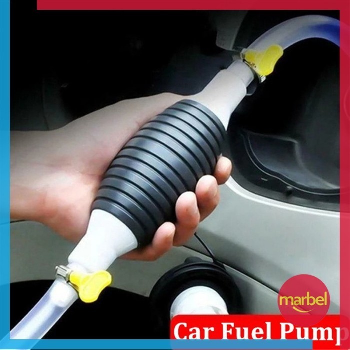 Jual Pompa Tangan Manual Pemindah Air Minyak Bensin Mobil Dengan 2 Clip ...