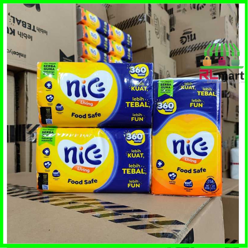 Jual Tissue Nice180 Tisu Kemasan Baru 360helai Soff Montis | Shopee Indonesia