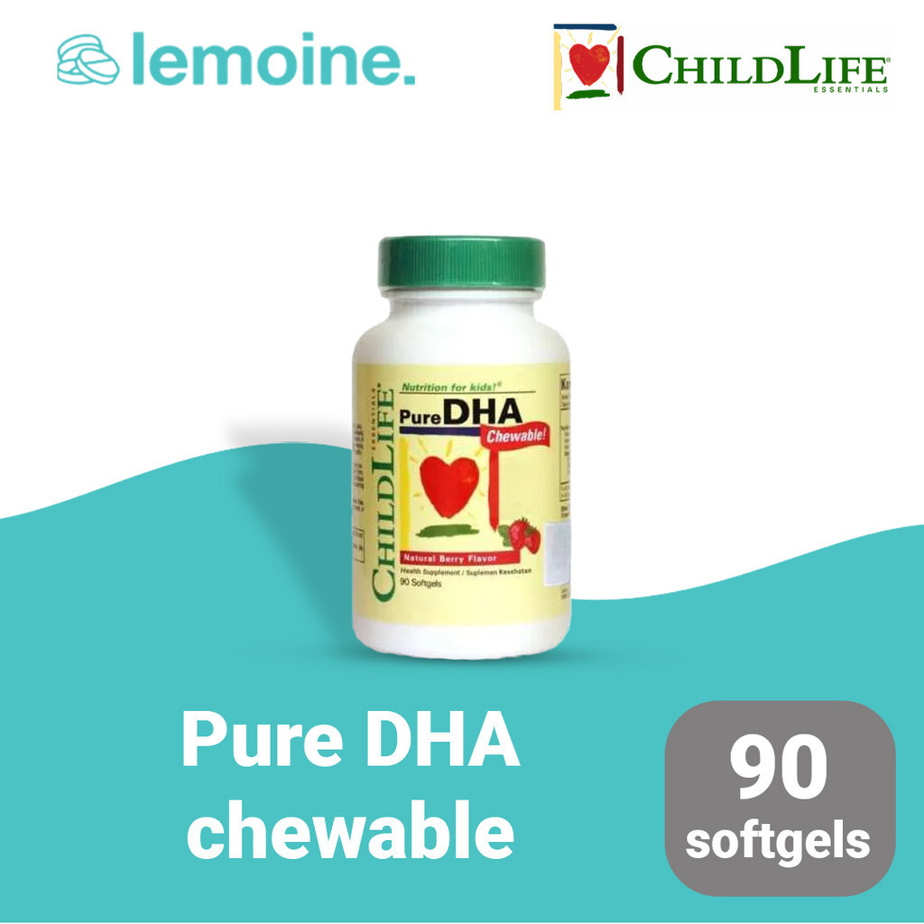 Jual Childlife Pure DHA Chewable Fish Oil - Vitamin Otak Anak 90 ...
