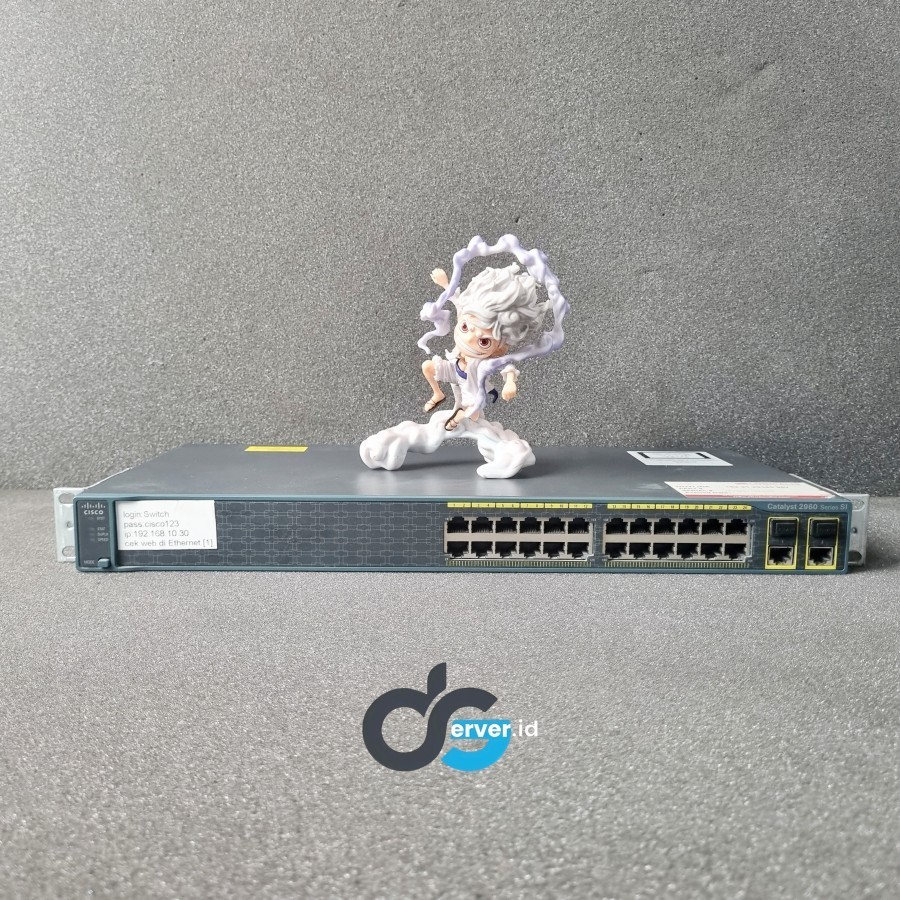 Jual Switch Cisco Catalyst 2960 Series SI - WS-C2960-24TC-S | Shopee ...