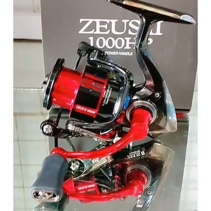 Jual Reel pancing Ryobi zeus II hp merah red ukuran 1000 2000 3000 4000 5000 power handel ...