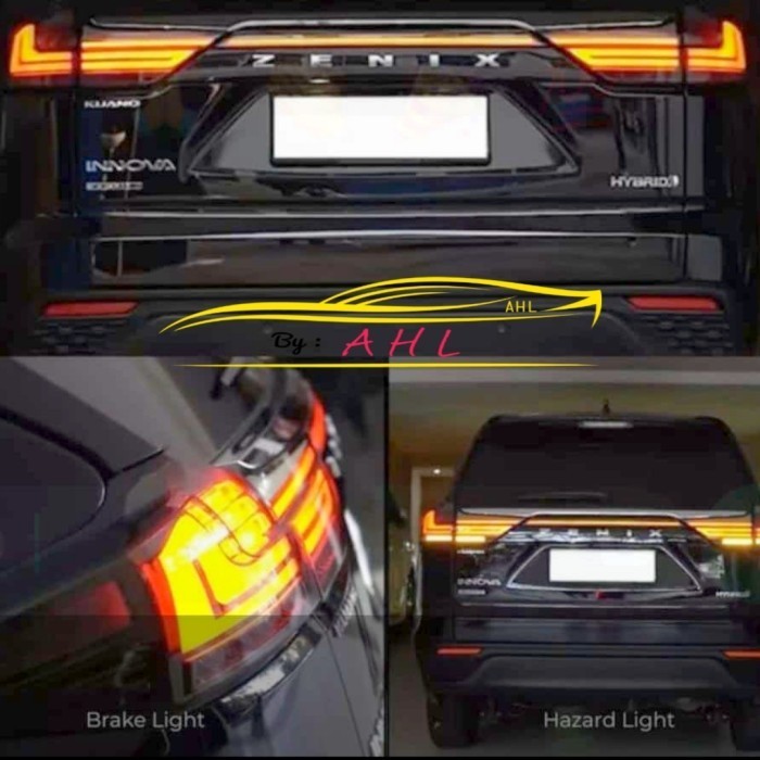 Jual Stop Lamp Led Toyota Innova Zenix Smoke / Lampu Stop Belakang Led ...