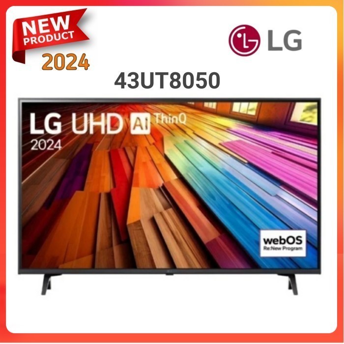 Jual LG 43UT8050 / 43UT8050PSB 4k Smart tv 43 Inch | Shopee Indonesia