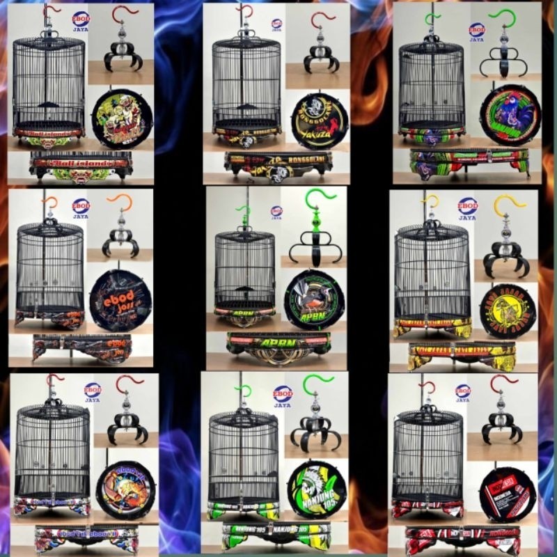 Jual sangkar/kandang burung murai decal pvc ebod jaya terbaru original ...