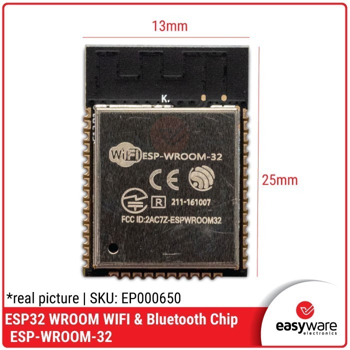 Jual DC99 ESP32E ESP-WROOM-32 ESP32 Bluetooth and WIFI Chip Module ...