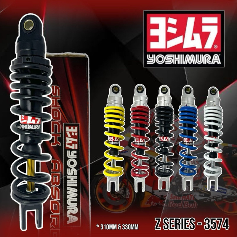 Jual Shock Shockbreaker Matic Non Tabung Yoshimura Ukuran 310mm 330mm ...