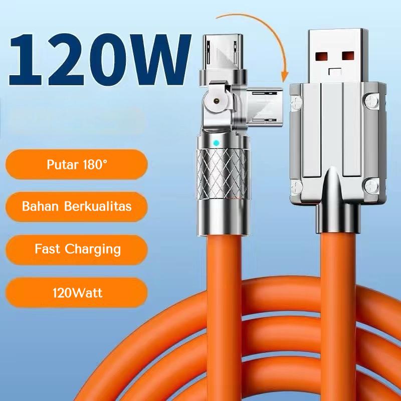Jual E32 - HPA02 Kabel Data Gaming Fast Charging 120Watt / Kabel ...