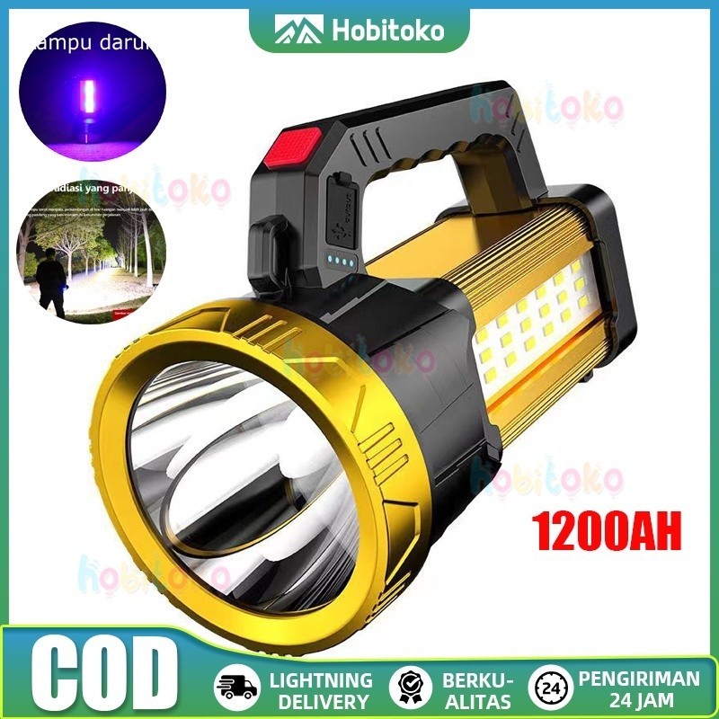 Jual Senter berkemah raksasa LED multifungsi super terang jarak jauh ...