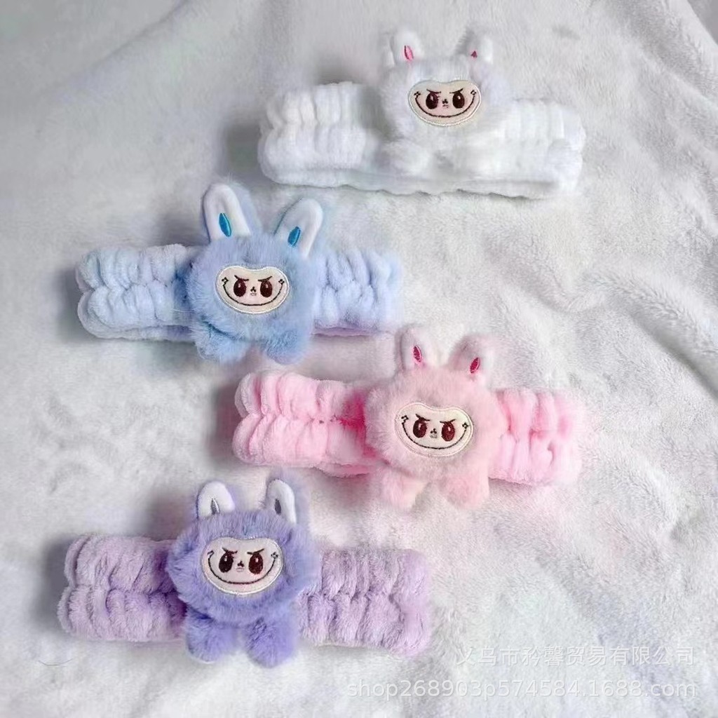 Jual (ANGEL) BANDO HANDUK LABUBU BANDANA HANDUK BONEKA LABUBU VIRAL ...