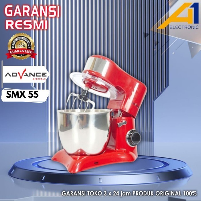 Jual Stand Mixer ADVANCE SMX 55 / SMX55 Kapasitas 5.5 Liter | Shopee ...