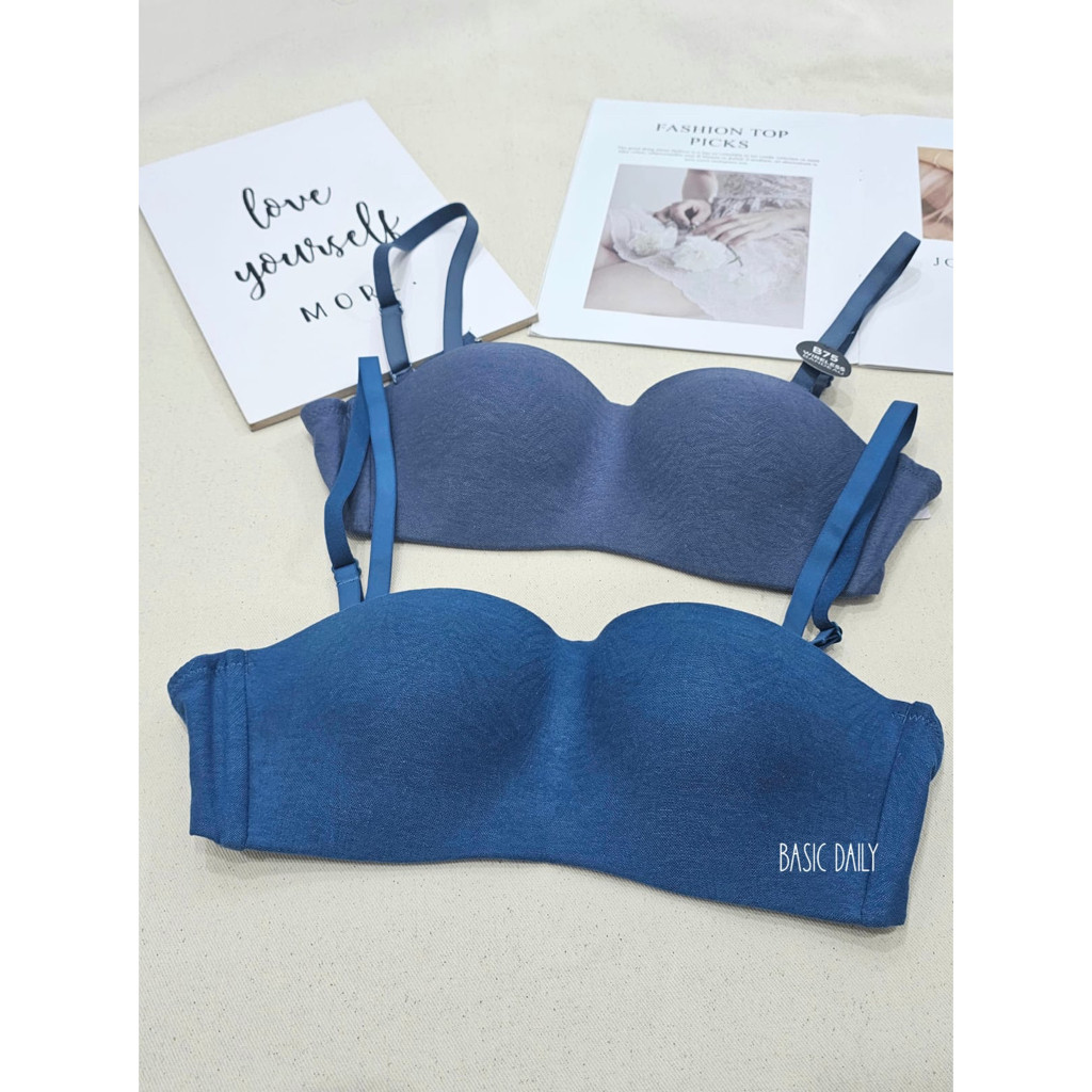 Jual Bra PC Areca Palm Viscose Wireless Bra - Bra Seamless Tanpa Kawat ...