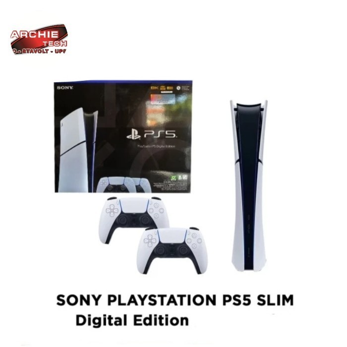 Jual SONY PLAYSTATION PS5 SLIM Digital Edition 2 Stick CFI-2018A01 | Shopee Indonesia