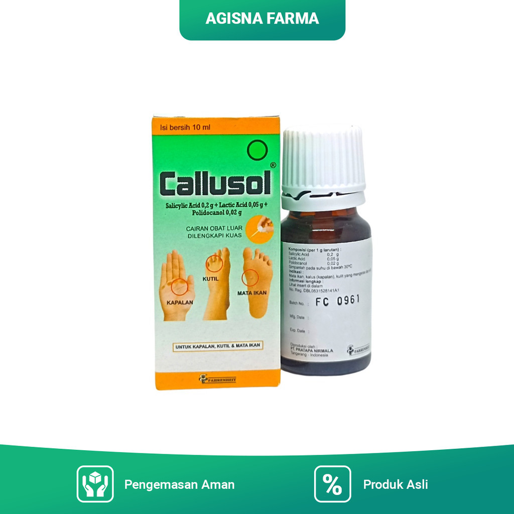 Jual Callusol 10ml | Shopee Indonesia