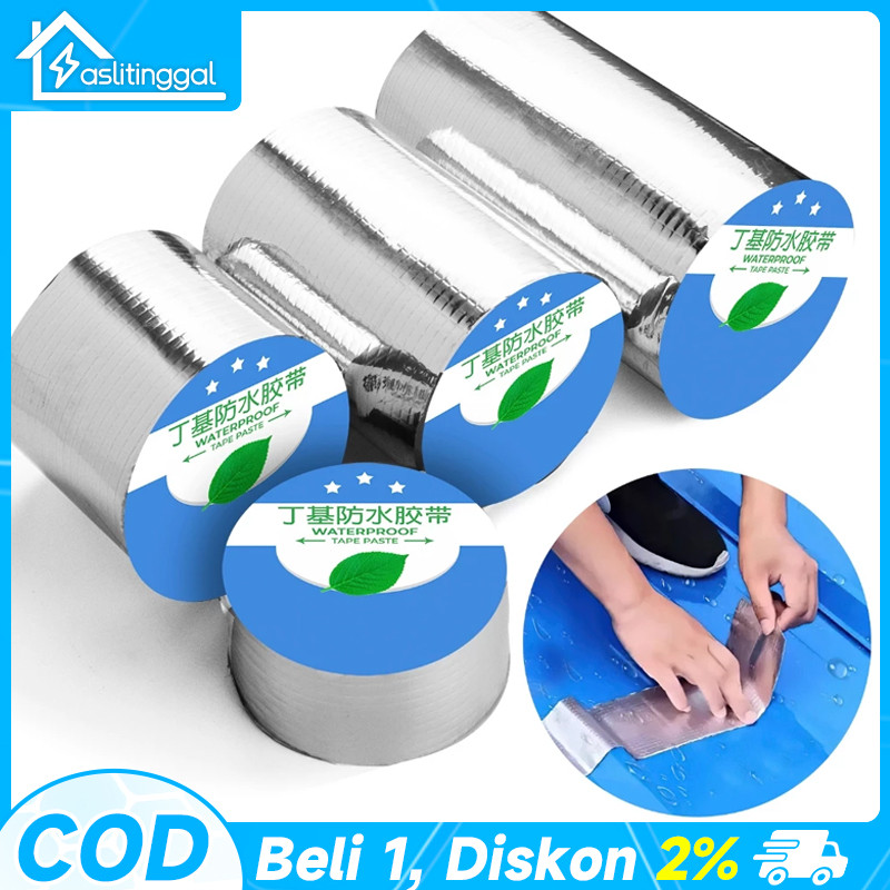 Jual Lakban Aluminium Anti Bocor Tape Waterproof Anti Panas- BOP LAKBAN ANTI BOCOR WATERPROOF ...