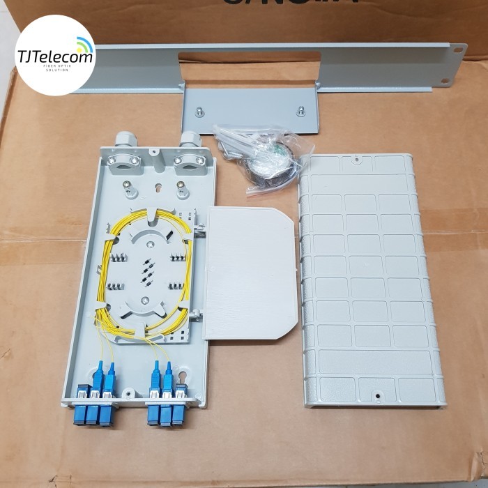 Jual otb rack 4 core / odf mini 4 core lengkap SC upc - 4 CORE | Shopee ...