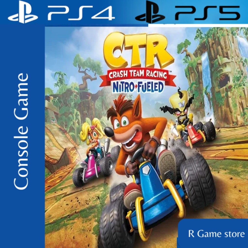Jual CTR Crash Team Racing Nitro Fueled PS4 PS5 Original Digital Game ...