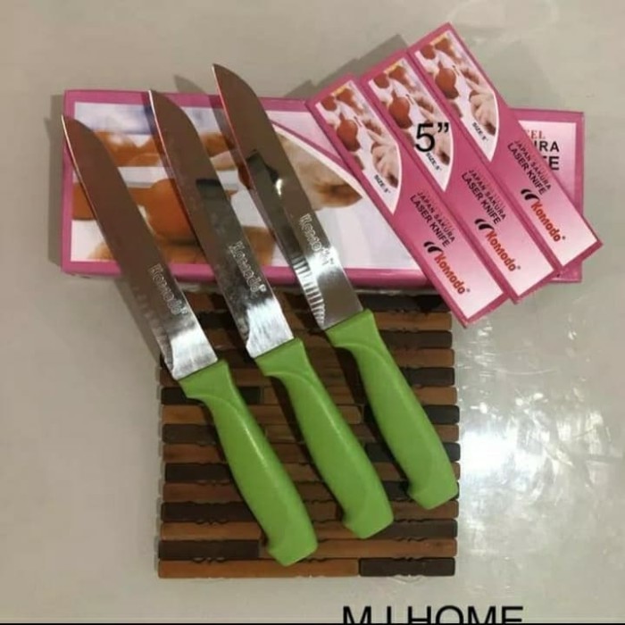 Jual Pisau Dapur Sakura 5 inch Merek Komodo | Shopee Indonesia