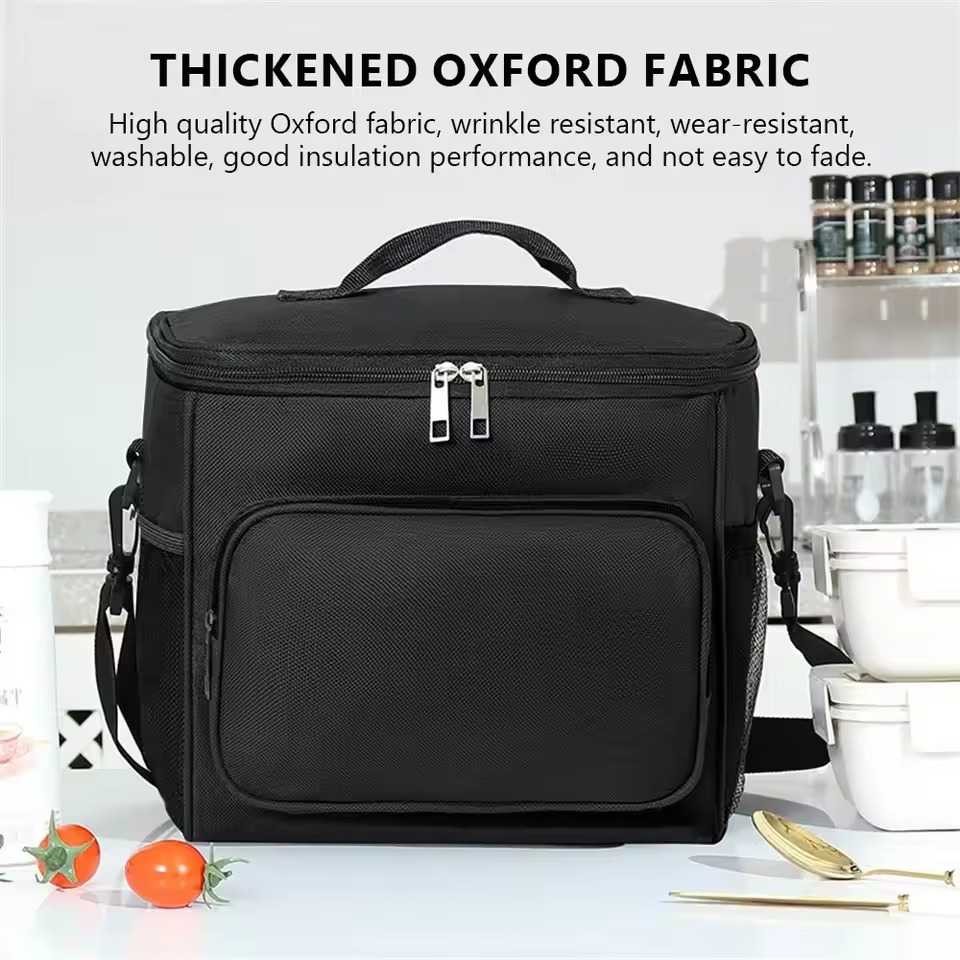 Jual Tas Piknik Insulated 10L: Lunch Bag Hot & Cold, Leakproof untuk ...