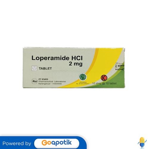 Jual Loperamide Hcl Ifars 2 Mg Box 100 Tablet | Shopee Indonesia