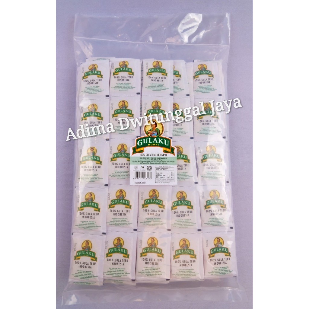 Jual Gulaku Sachet 250 x 8gr - Pack (1 Pack isi 250 sachets) | Shopee ...