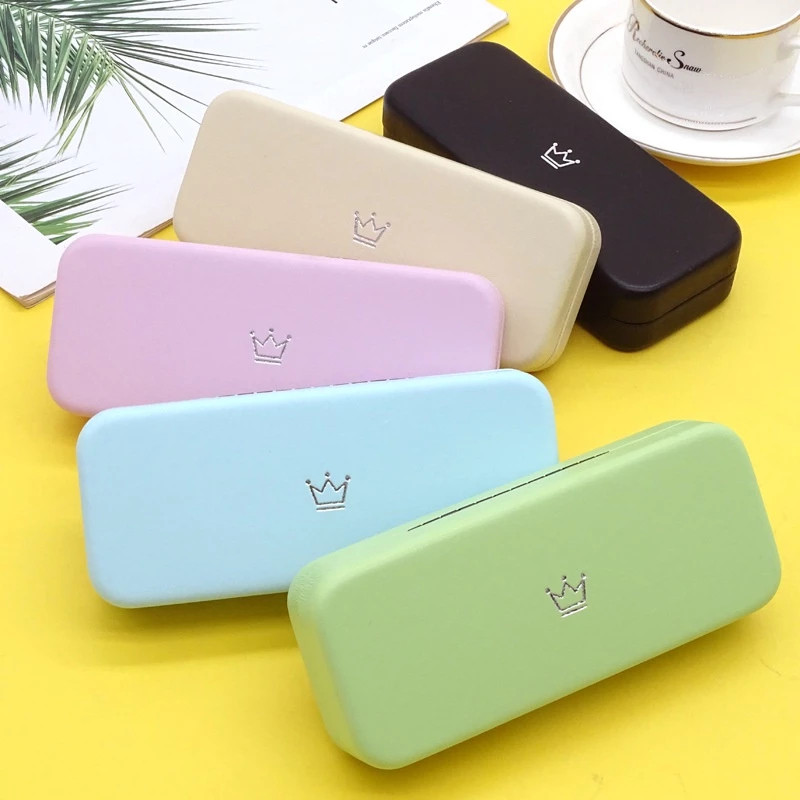 Jual Kotak Tempat Penyimpanan Kacamata Desain Logam Elegan Soft Color ...