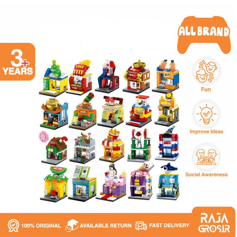 Jual Brick/Sembo Block Small Mini World Series | Shopee Indonesia