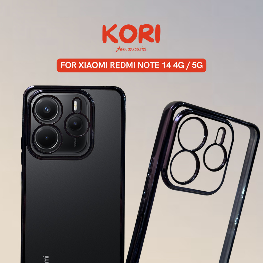 Jual CASE REDMI NOTE 14 4G / REDMI NOTE 14 5G SOFT CASE PLATING BENING ...