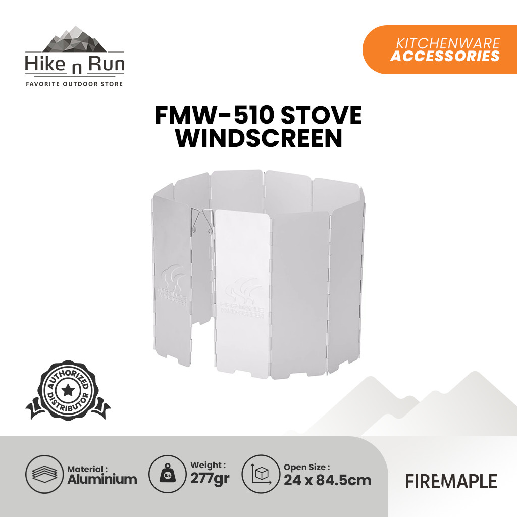 Jual Firemaple FMW-510 Penahan Angin Kompor Windscreen | Shopee Indonesia