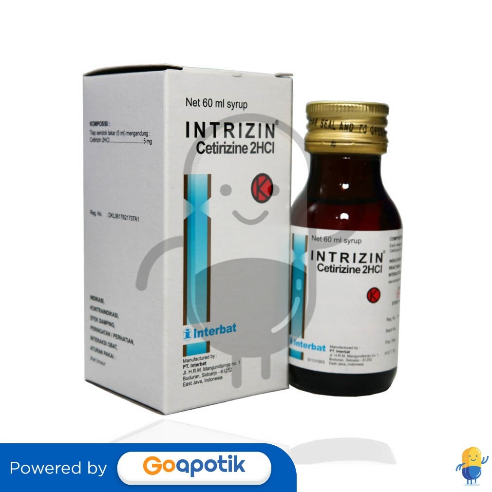 Jual Intrizin 60 Ml Sirup | Shopee Indonesia