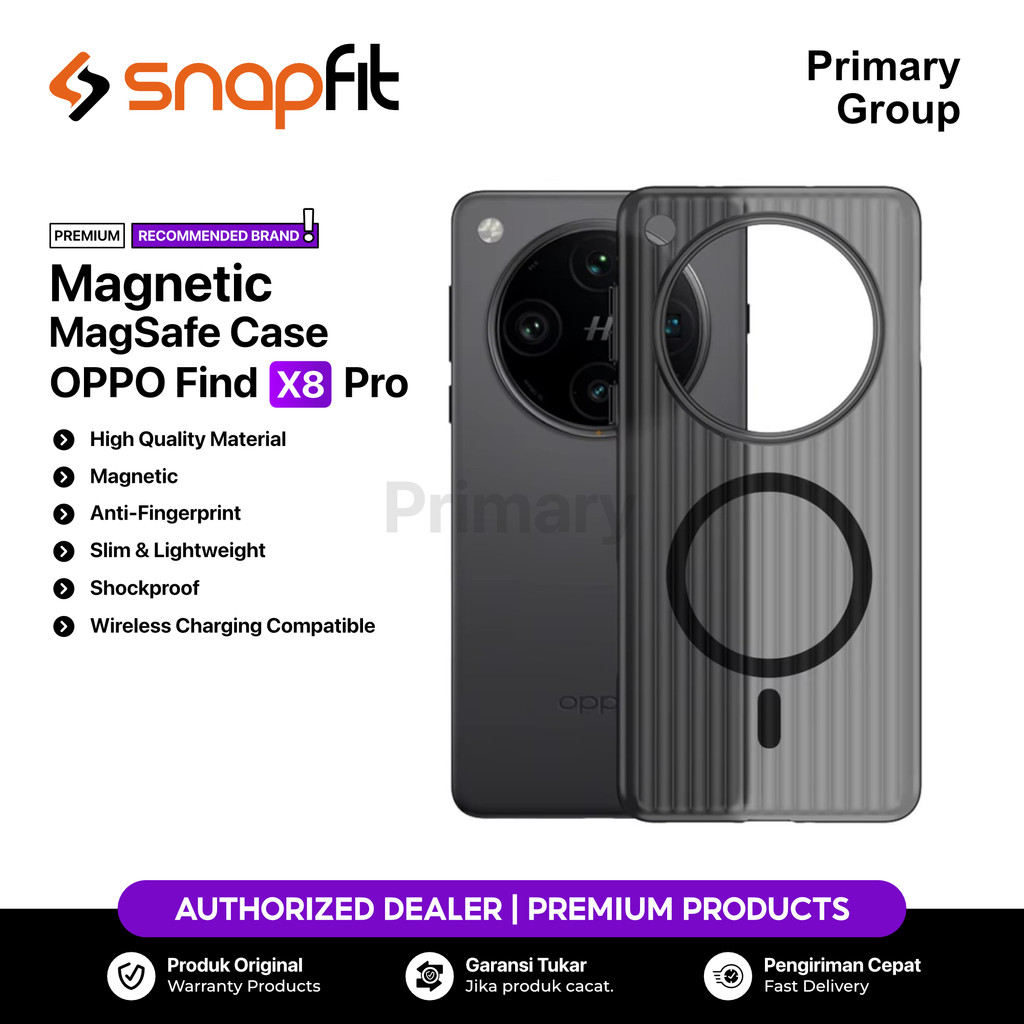 Jual Case OPPO Find X8 Pro SNAPFIT Ultra Thin Corrugated Pattern Matte ...