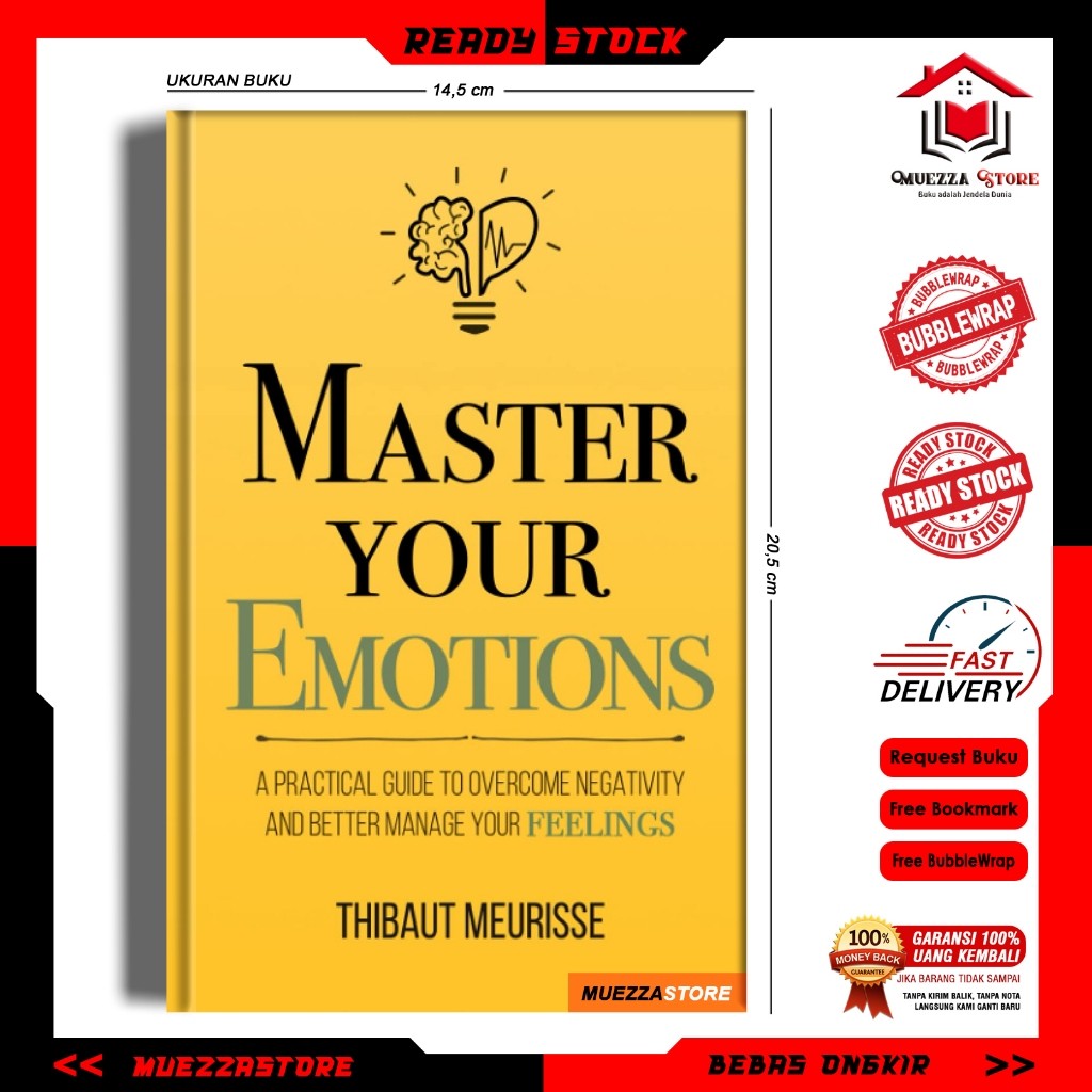 Jual Master Your Emotions - Thibaut Meurisse (English/Indonesia) | Shopee Indonesia