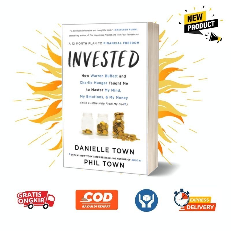 Jual Invested : How Warren Buffett And Car Lie Munger Taught Me To Master by Danielle Town ...