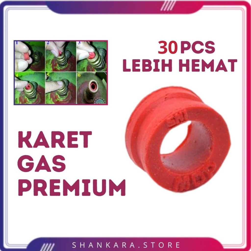 Jual ( 30 PCS ) Karet Gas Elpiji 3kg dan 12kg Anti Bocor Regulator ...