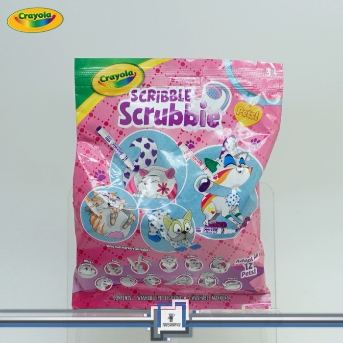 Jual Crayola Scribble Scrubbie Pets Surprise Single Blind Pack | Shopee ...