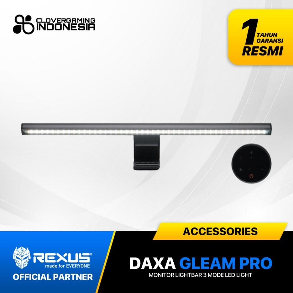 Jual Rexus Daxa Gleam Pro / Gleampro Monitor Lightbar 3 Mode LED Light ...