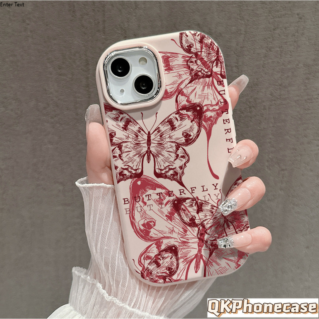 Jual 【Setengah Harga untuk Item Kedua】UNIK Casing iPhone BUTTERFLY Case ...