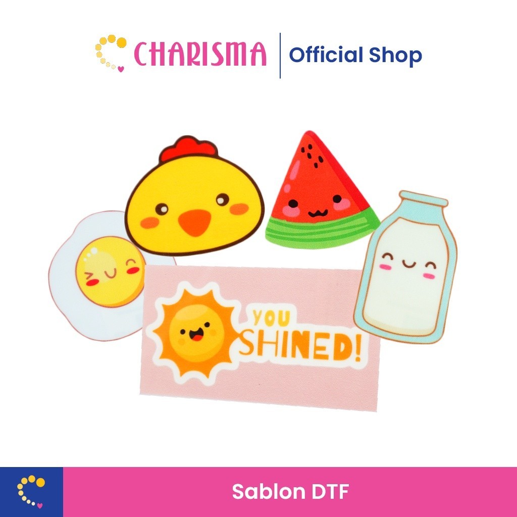 Jual Charisma Aplikasi Sablon DTF - DTF Gambar Keren Stiker | Shopee Indonesia