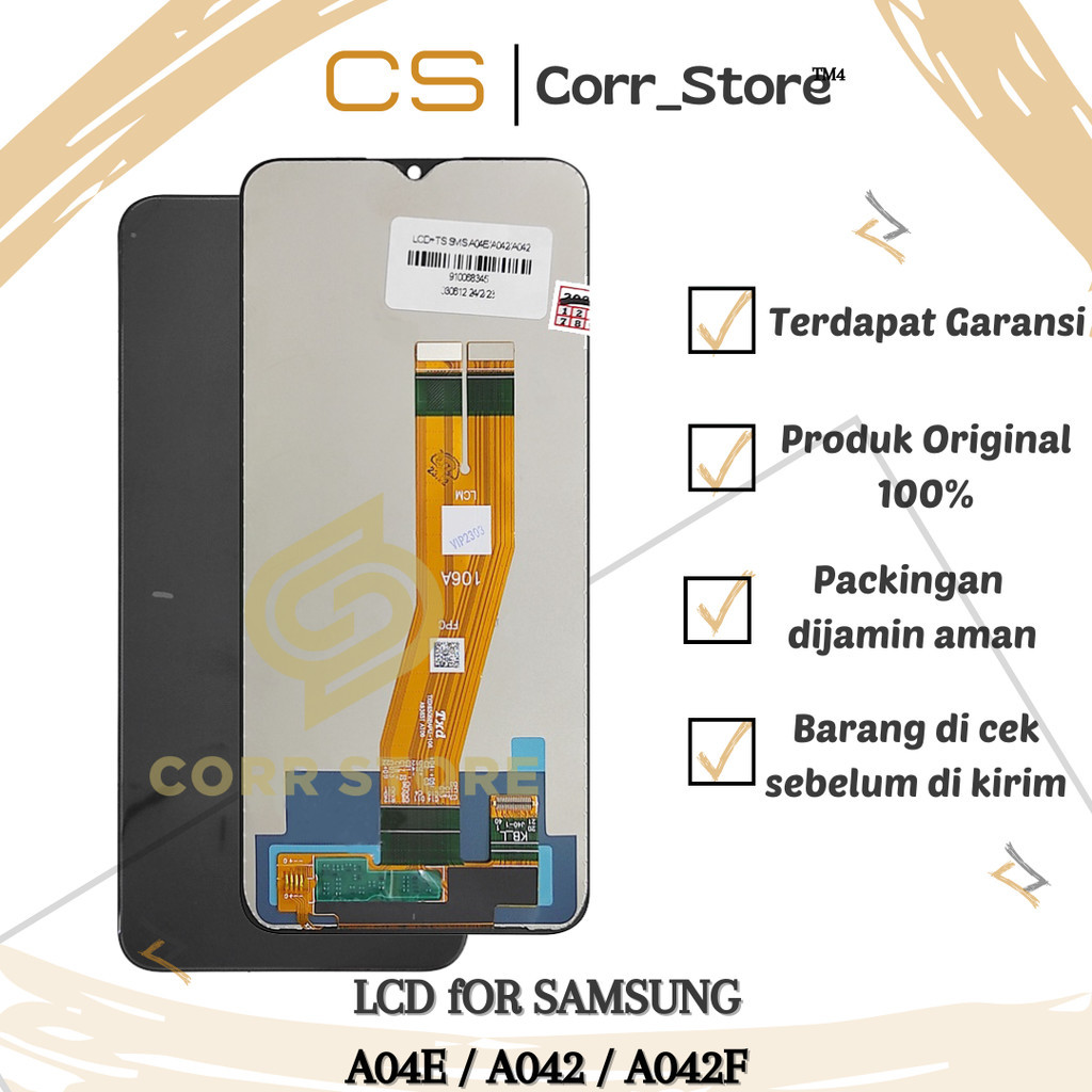 Jual LCD SAMSUNG A04E / TOUCHSCREEN GALAXY A04E / A042 / A042F ORIGINAL FULLSET NEW BIG GLASS ...