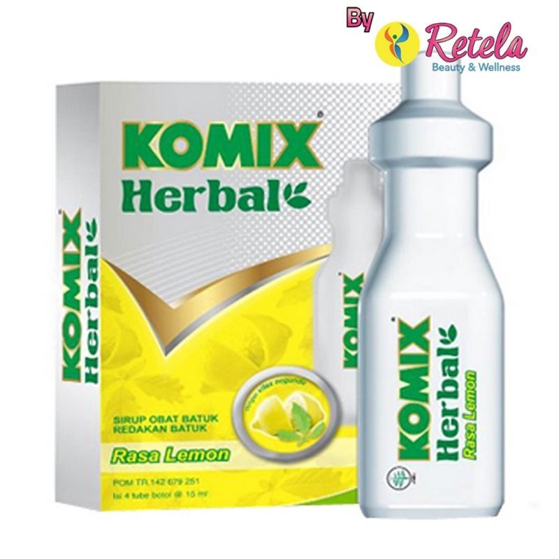 Jual KOMIX HERBAL LEMON 4 SACHET 15ML | Shopee Indonesia