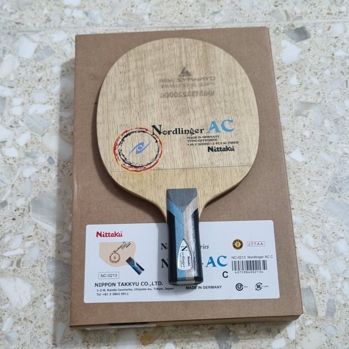 Jual Nittaku Nordlinger AC cp 2nd bekas bet ping pong | Shopee Indonesia