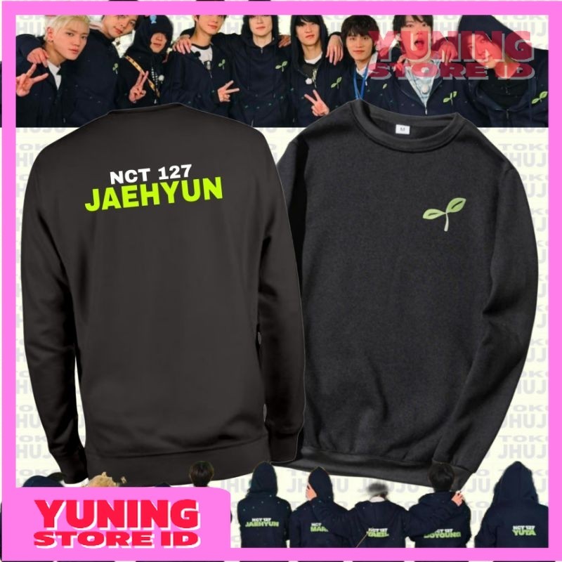 Jual YS Sweater Nct 127 Vibe Logo Daun Nama Member Belakang | Shopee ...